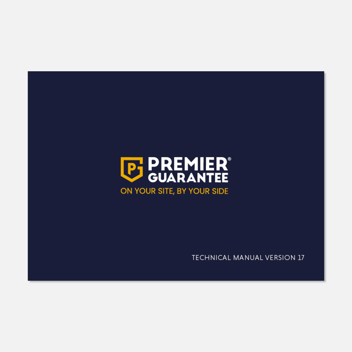 Technical Manual - Version 17 – Premier Guarantee Shop